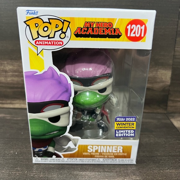 Funko | Other | Funko Pop My Hero Academia Spinner Winter Convention ...